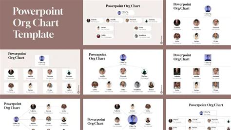 Free Powerpoint Org Chart Presentation Template Eatemp