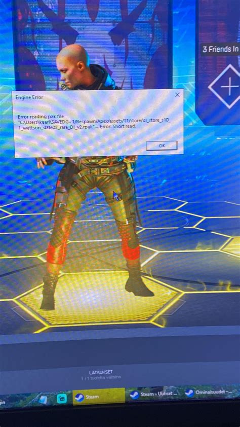 What Is This Ive Tried To Reinstall Apex But It Still Wont Work Pls Help Quickly R Apexlegends