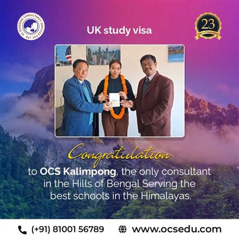 Cheers To Another Success Story Of Study Visa In The Beauty Of Hills