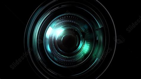 光の効果 光の効果 緑のハロー Powerpoint の背景を無料でダウンロード Slidesdocs