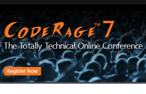 Dec 10 12 Free Online Coderage 7 C Conference With Special Guest