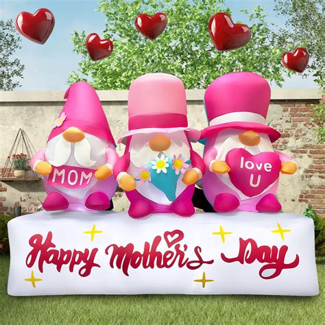 Dakota Fields 7ft Long Inflatable Happy Mothers Day Decorations