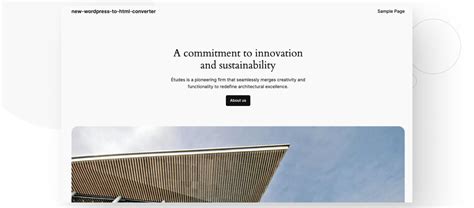 6 WordPress To HTML Converter Plugins And Tools White Canvas