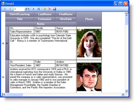 Advanced Row Layouts Part Of Infragistics Windows Forms Help