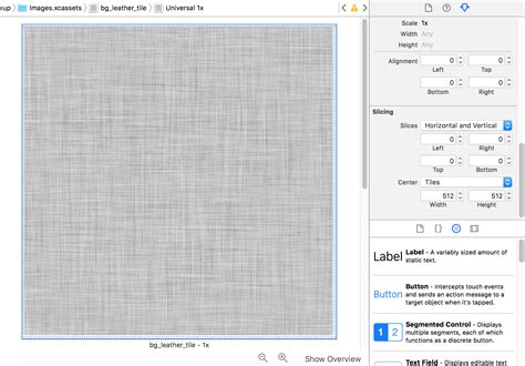 Ios IOS9 Tiled Images From Asset Catalog Are Repeating Edge Pixels