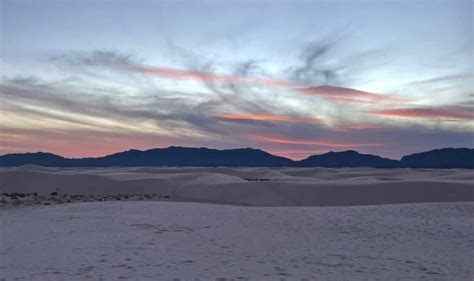 Why Winter Is The Best Time To Visit White Sands National Park