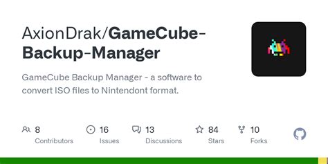 Releases AxionDrak GameCube Backup Manager GitHub