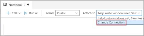 Notebook Con Kernel Kusto In Azure Data Studio Azure Data Studio