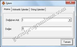Gorsel Programlama Girilen n tane sayının aritmetik ortalamasını bulan program Flowchart