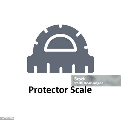 Protector Scale Vector Solid Icons Simple Stock Illustration Stock Stock Illustration Download