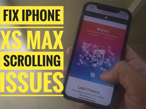 Iphone Xs Max App Animation And Scrolling Stutter Issues After Update