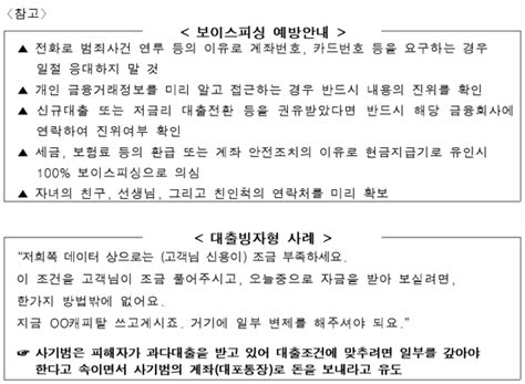 방송통신위원회 금융감독원 가정의 달 맞아 보이스피싱 주의보 발령 보드나라