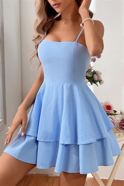 Mini Cami Dress Sexy Mini Dresses Pretty Dresses Summer Dresses Cute Hoco Dresses Short