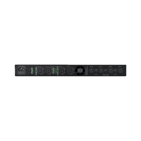 Amplificador Db Series Slim Qs1600 4 Canais L Audio Prime
