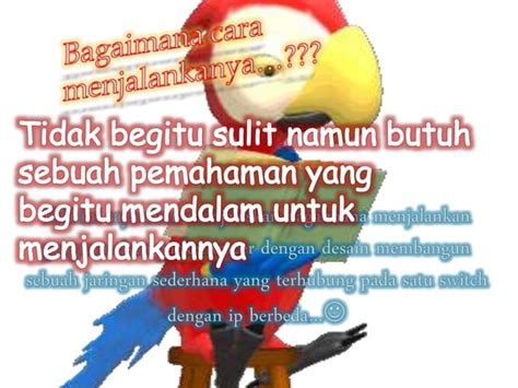 Tutorial Instalasi Packet Tracer Dan Konfigurasi Vlan Dengan Router PPT