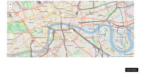 Create Simple Map Codesandbox