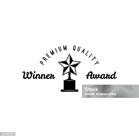 스타 수상 컵 배지입니다 벡터 일러스트 레이 션 라벨 흰색 절연 0명에 대한 스톡 벡터 아트 및 기타 이미지 0명 경쟁 기술 Istock
