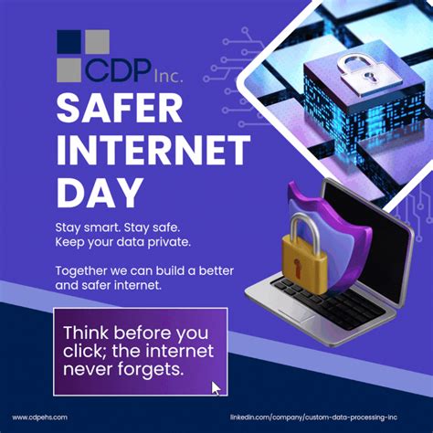 Custom Data Processing Inc Cdp On Linkedin Saferinternetday