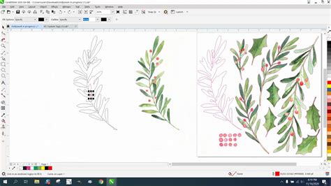 Corel Draw Tips Tricks PRINT And Contour An Edge YouTube