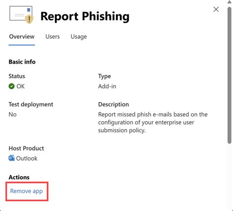 Transition From Report Message Or The Report Phishing Add Ins Microsoft Defender For Office