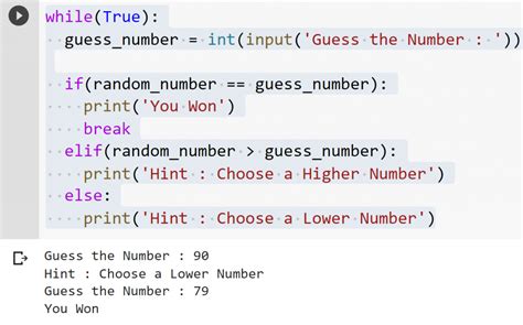 Python Game How To Create A Numb3r Guessing Game In Python Console