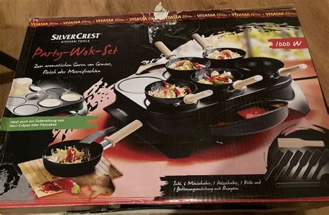 Party Wok Set Silvercrest Kaufen Auf Ricardo