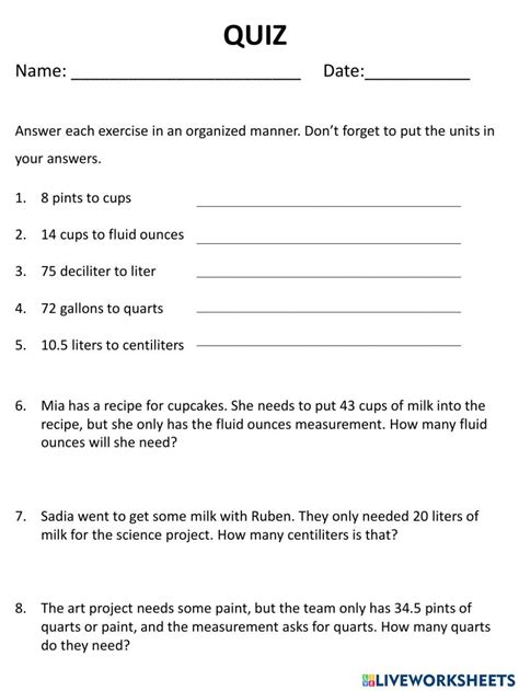Math Quiz Online Exercise For Math Quiz Live Worksheets
