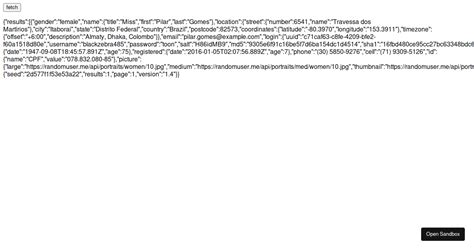 React Async Await Demo Async In UseEffect Codesandbox