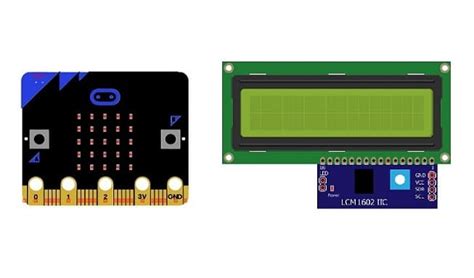 Use Of The Lcd I2c 1602 Display By The Microbit Board