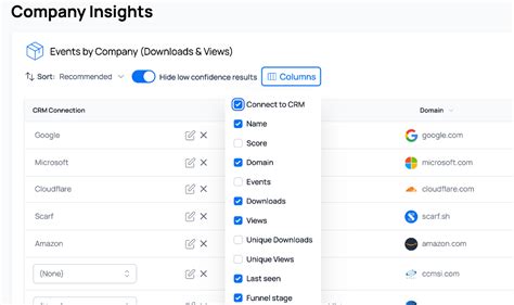 scarf pairs open source usage data and your crm data with native