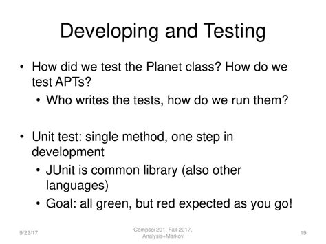 compsci 201 analysis markov ppt download