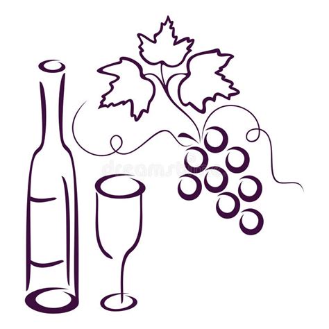 Der Rebe Leben Noch Vektor Abbildung Illustration Von Alkoholiker