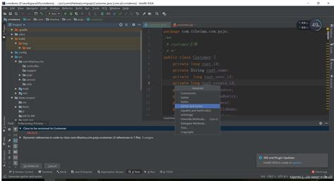 Idea如何快速生成get和set方法idea一键生成get Set Csdn博客