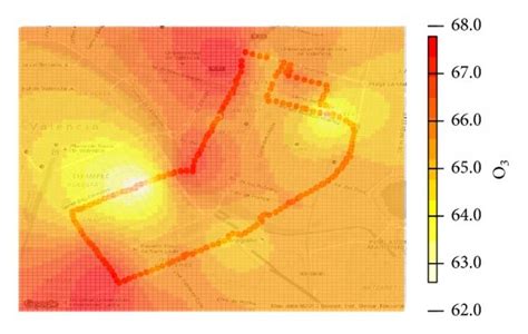 Ozone Level In The Target Region Using Mobile Sensing Data Download Scientific Diagram