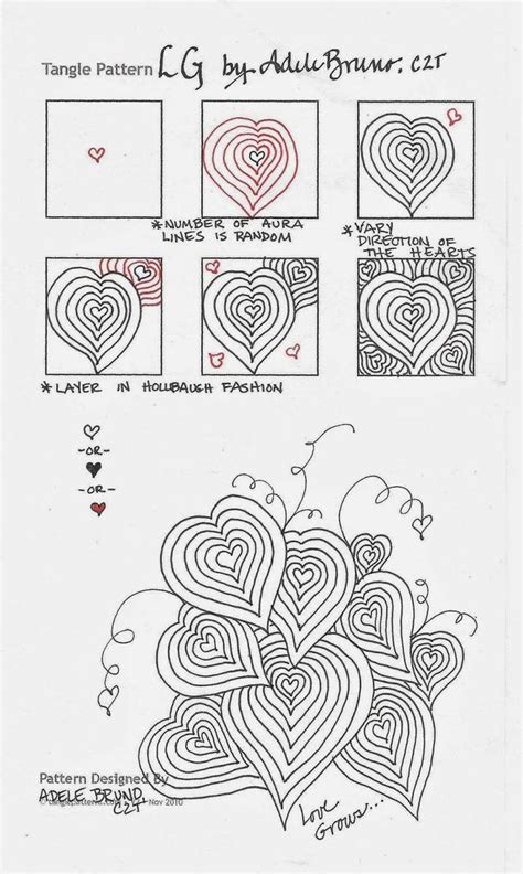 Lg~zentangle来自baez的图片分享 堆糖 Zentangle Patterns Tangle Patterns Zen