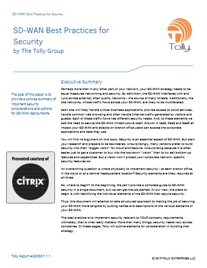 Sd Wan Best Practices For Security Techprospect