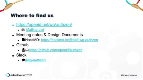 Openid Authzen Interop Read Out Authorization Pptx Computer Software And Applications
