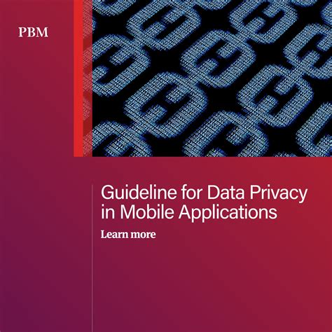 Guideline For Data Privacy In Mobile Applications Pekin Bayar