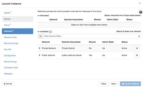 using nimbus cloud computing at pawsey launching an instance