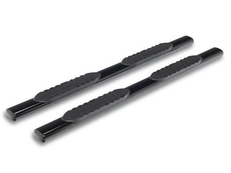 Redrock Ram 1500 5 Inch Oval Straight End Side Step Bars Black R151839