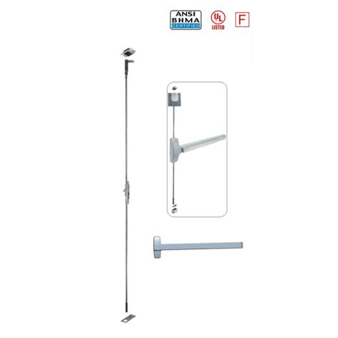 Three Locking Point Panic Bar Exit Device Lock Rim Exit Device Emergency Exit Door Locks Push