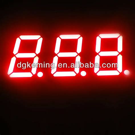 Top Quality 056 Triple Digit Smd Led Display 7 Segment Smd Led