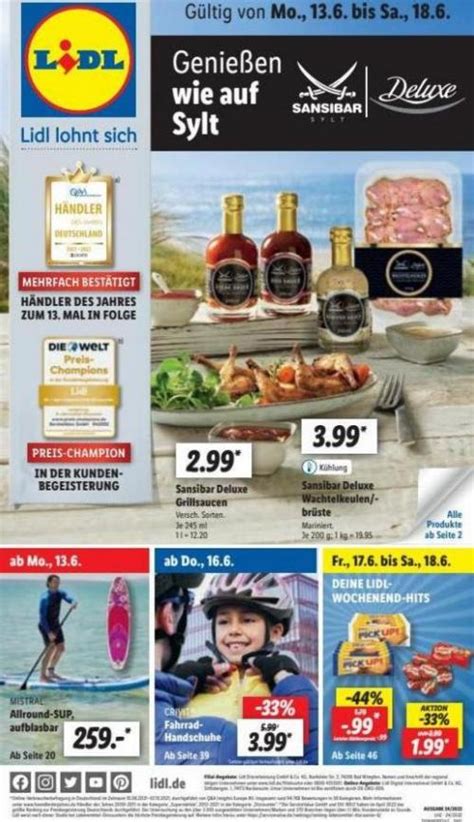 Woche Lidl Flugblatt Lidl