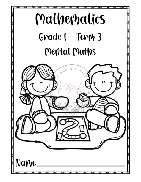 Grade 1 Mathematics Lesson Planning Package Term 3 2025 Vinkel And Koljander