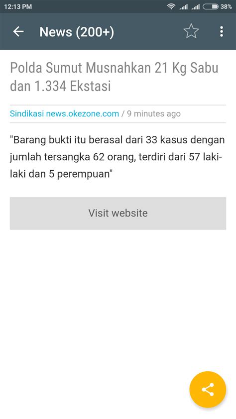 Aplikasi Portal Berita Android Berbahasa Indonesia
