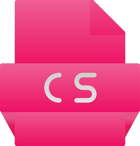 Cs File Format Icon 15511951 Vector Art At Vecteezy