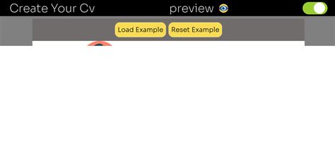 Github Mehdi Touil Cvapplication Create Your Own Cv React Js