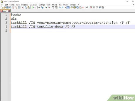 How To Close Multiple PC Programs With A Batch File 9 Steps