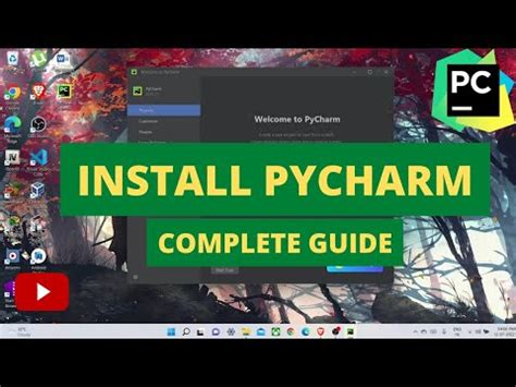 Install Python PyCharm IDE PYTHON PyCharm WINDOWS 11 YouTube