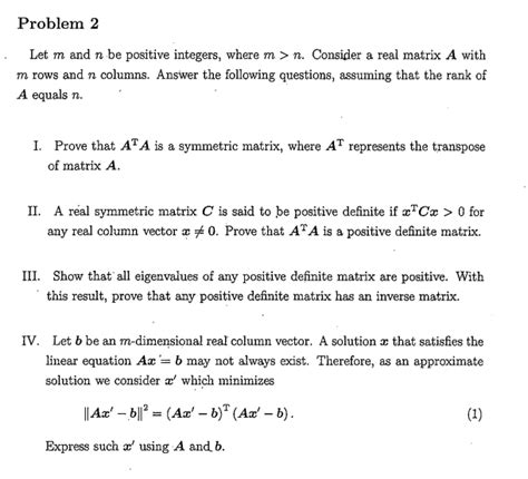 solved problem 2 let m and n be positive integers where m